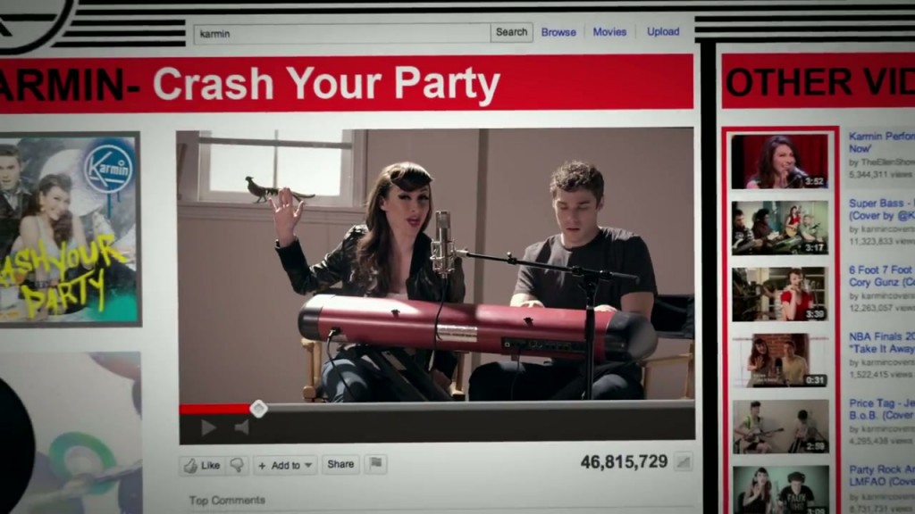 Karmin - Crash Your Party Music Video Lyrics // The Hype Factor